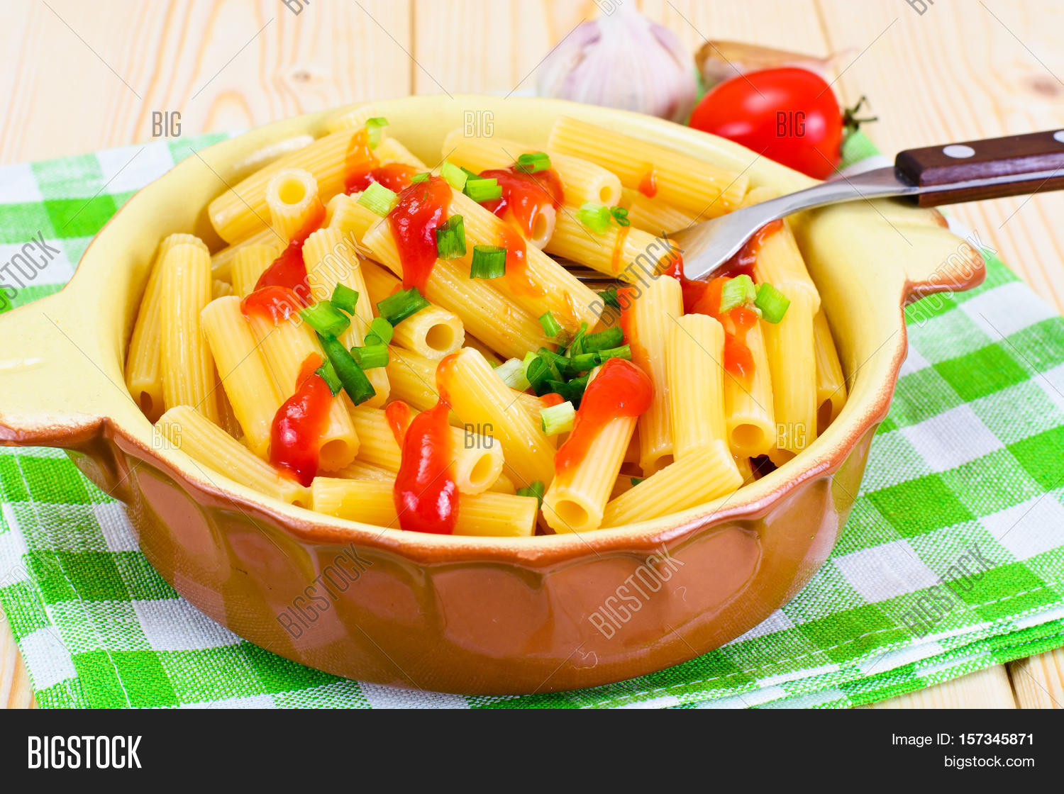 Pasta Tomato Ketchup Image & Photo (Free Trial) | Bigstock