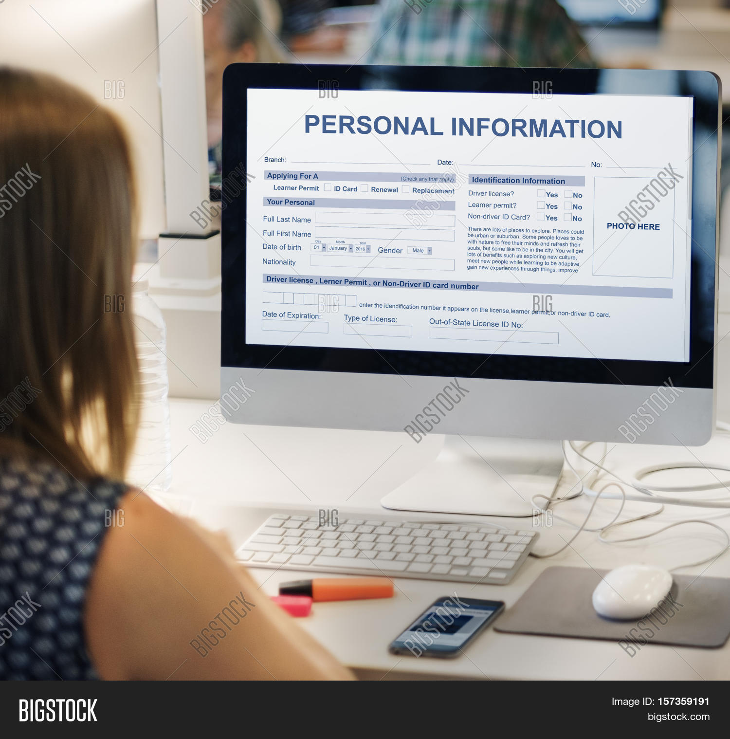 Personal Information Image & Photo (Free Trial) | Bigstock