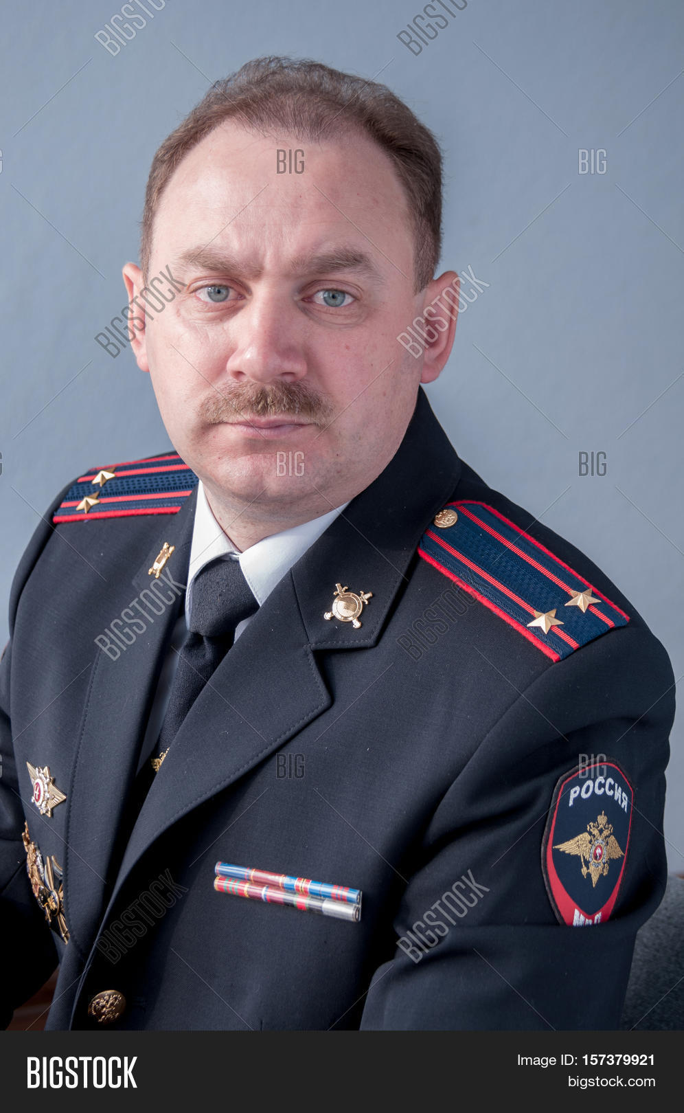 Male Mustache Police Image & Photo (Free Trial) | Bigstock