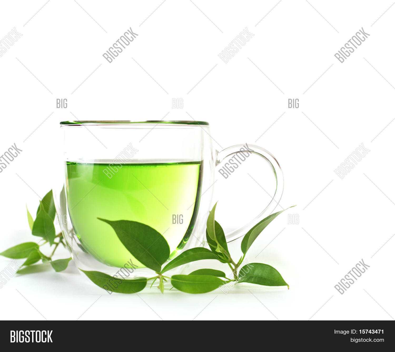 Healthy Green Tea Cup Image & Photo (Free Trial) | Bigstock
