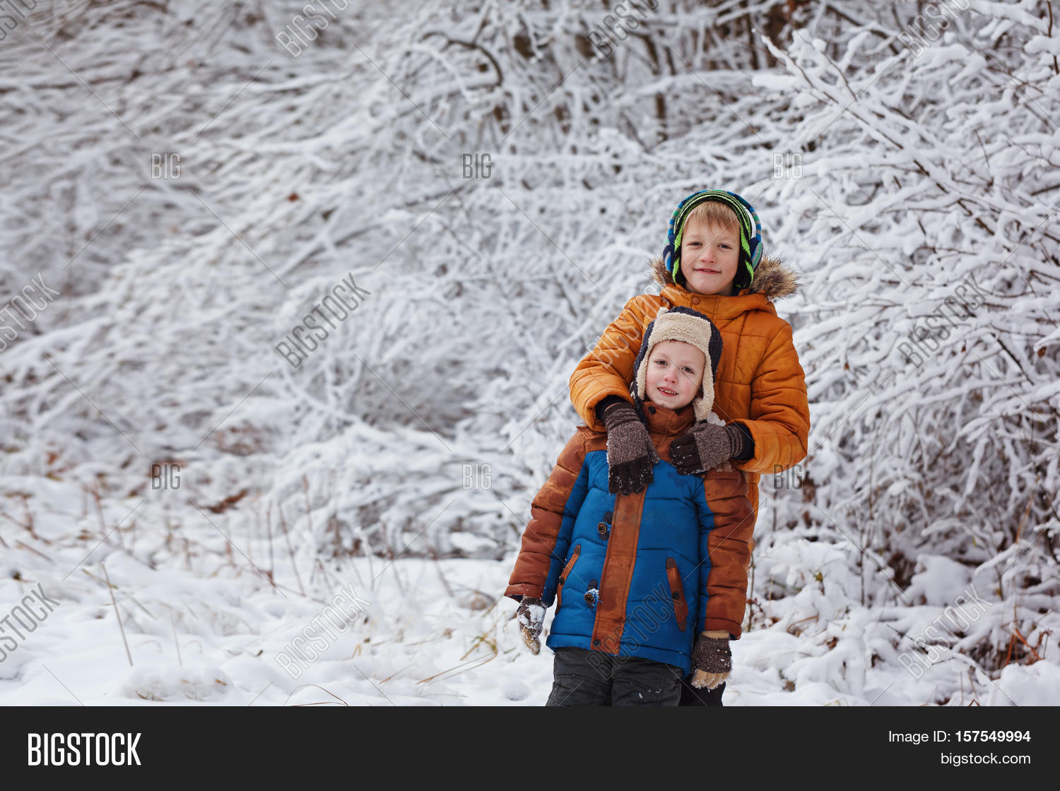 Two Little Children Image & Photo (Free Trial) | Bigstock