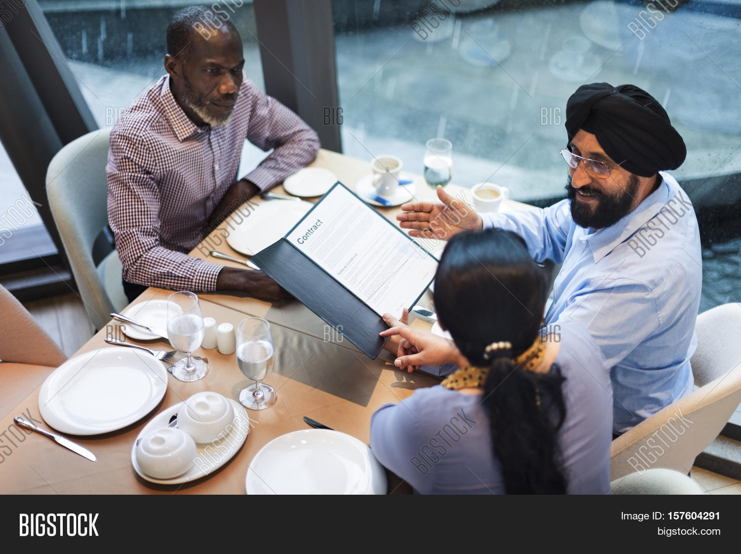 Business People Dining Image & Photo (Free Trial) | Bigstock