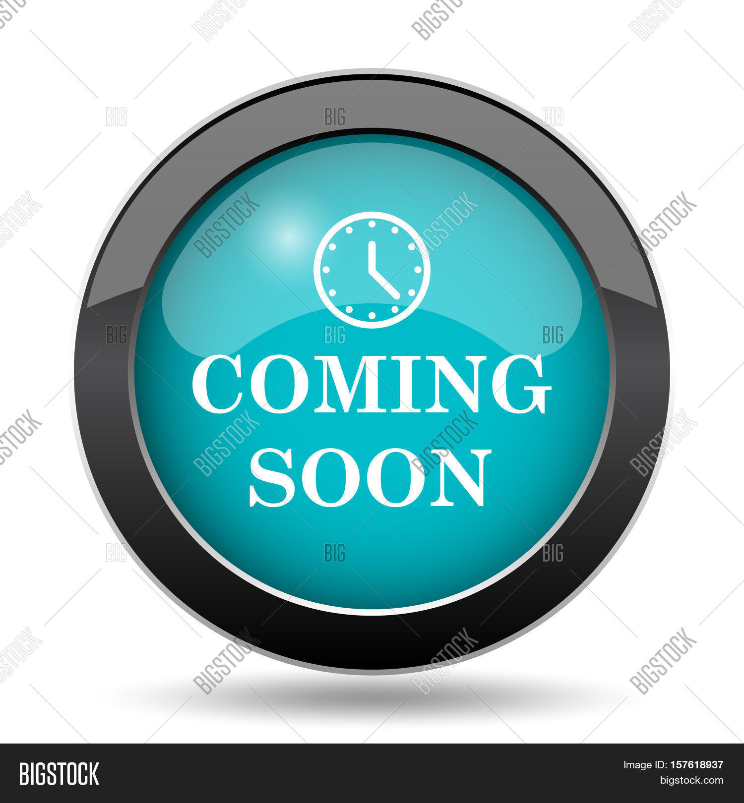 Coming Soon Icon Image & Photo (Free Trial) | Bigstock