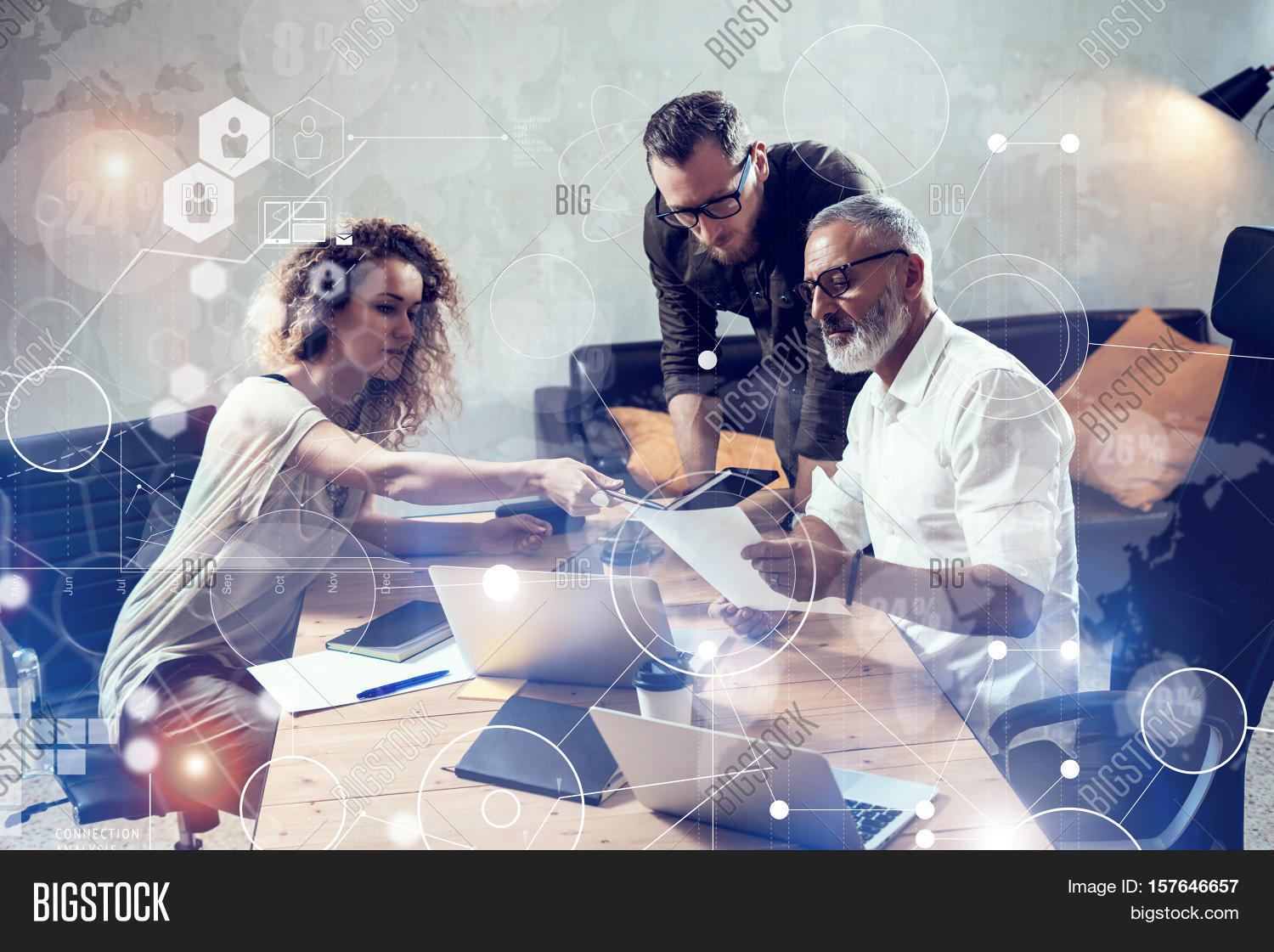 Concept Digital Screen Image & Photo (Free Trial) | Bigstock