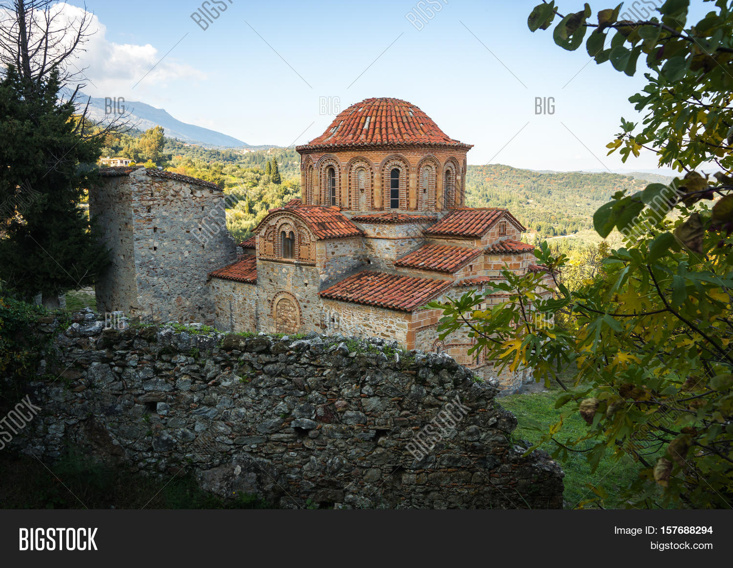 Ruins Byzantine Castle Image & Photo (Free Trial) | Bigstock