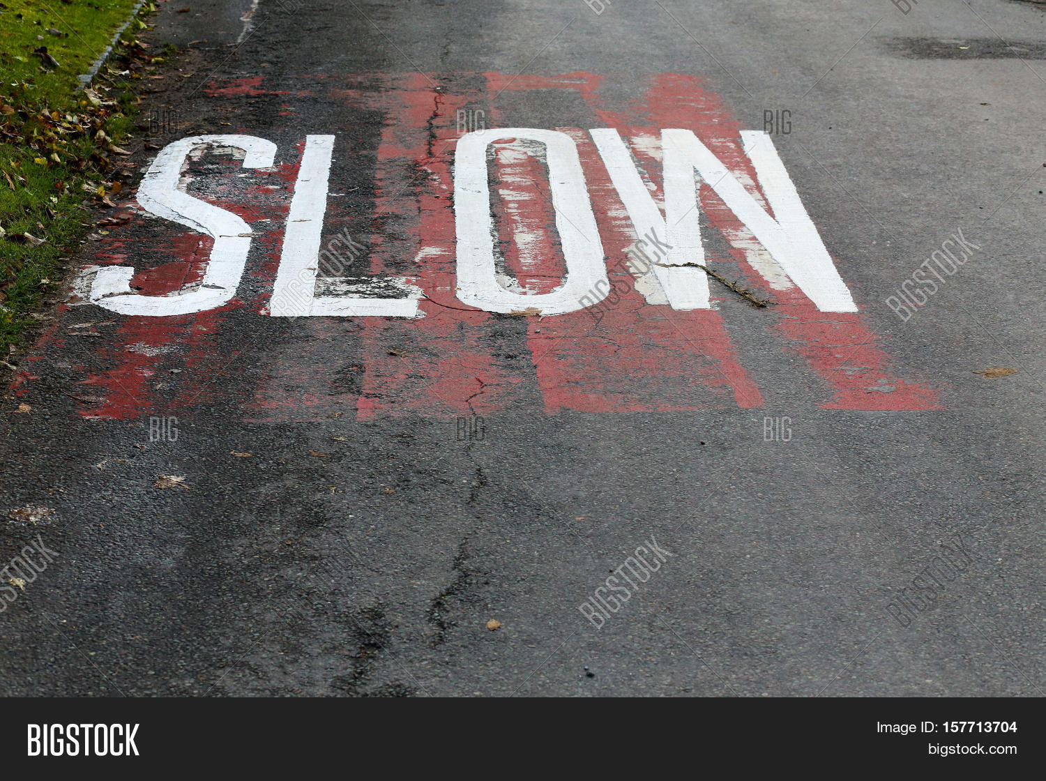 Old Road SLOW Road Image & Photo (Free Trial) | Bigstock
