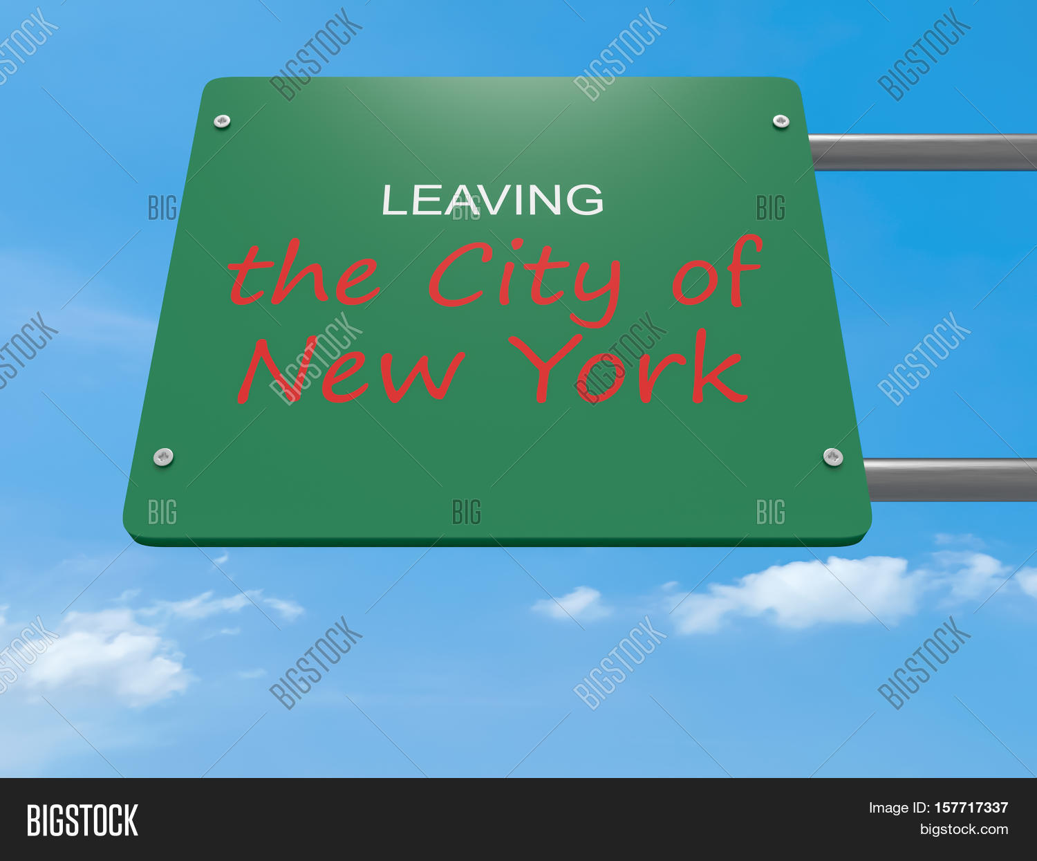 Road Sign Leaving City Image & Photo (Free Trial) | Bigstock