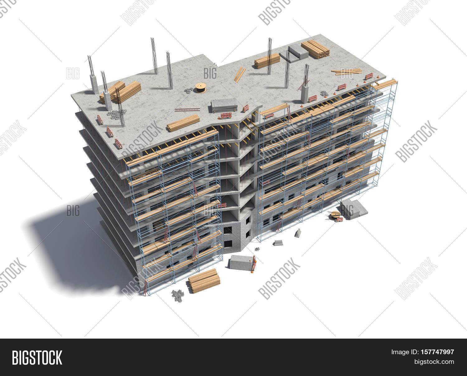 3d Rendering Building Image & Photo (Free Trial) | Bigstock
