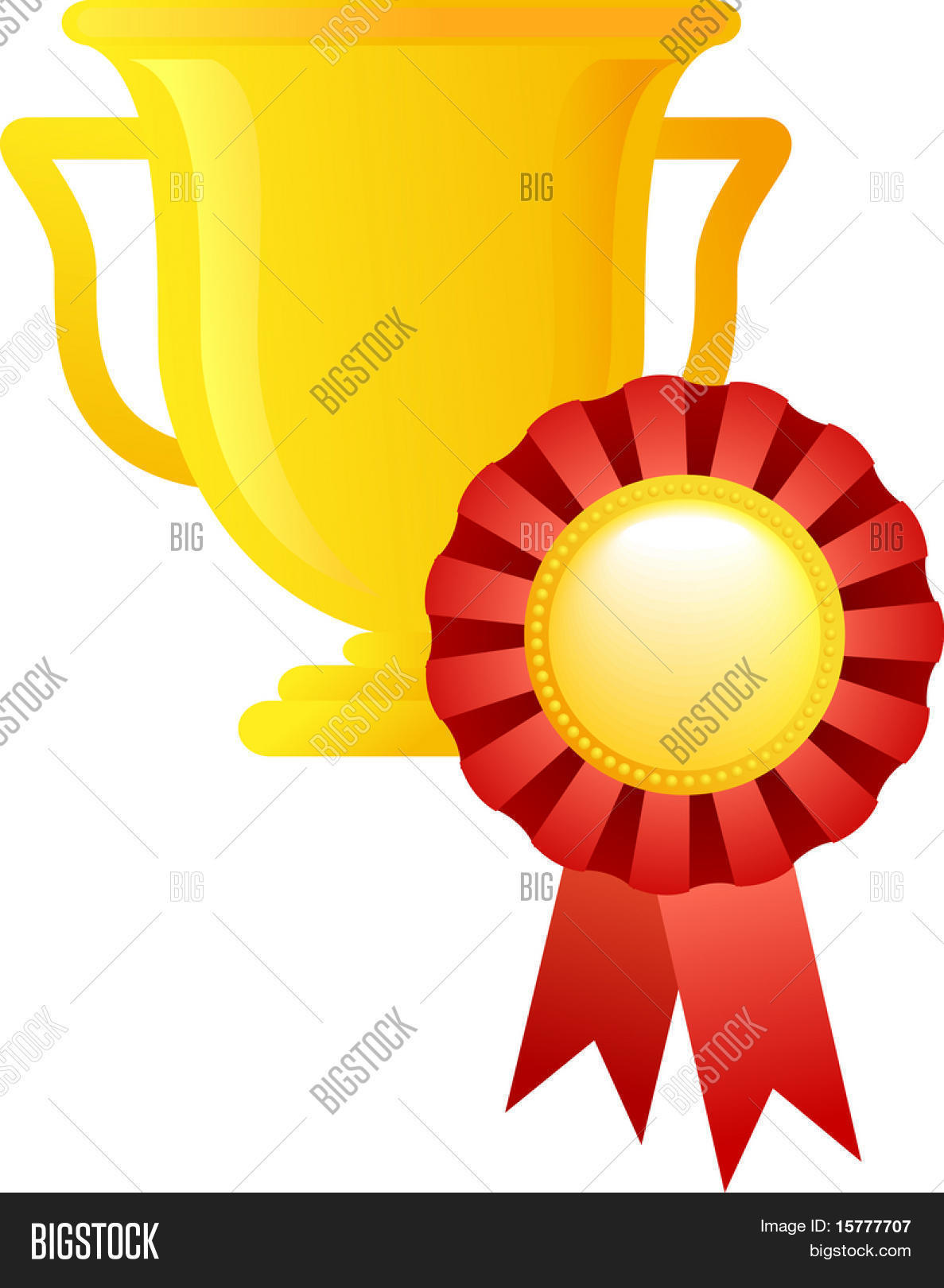 Trophy Ribbon Vector & Photo (Free Trial) | Bigstock