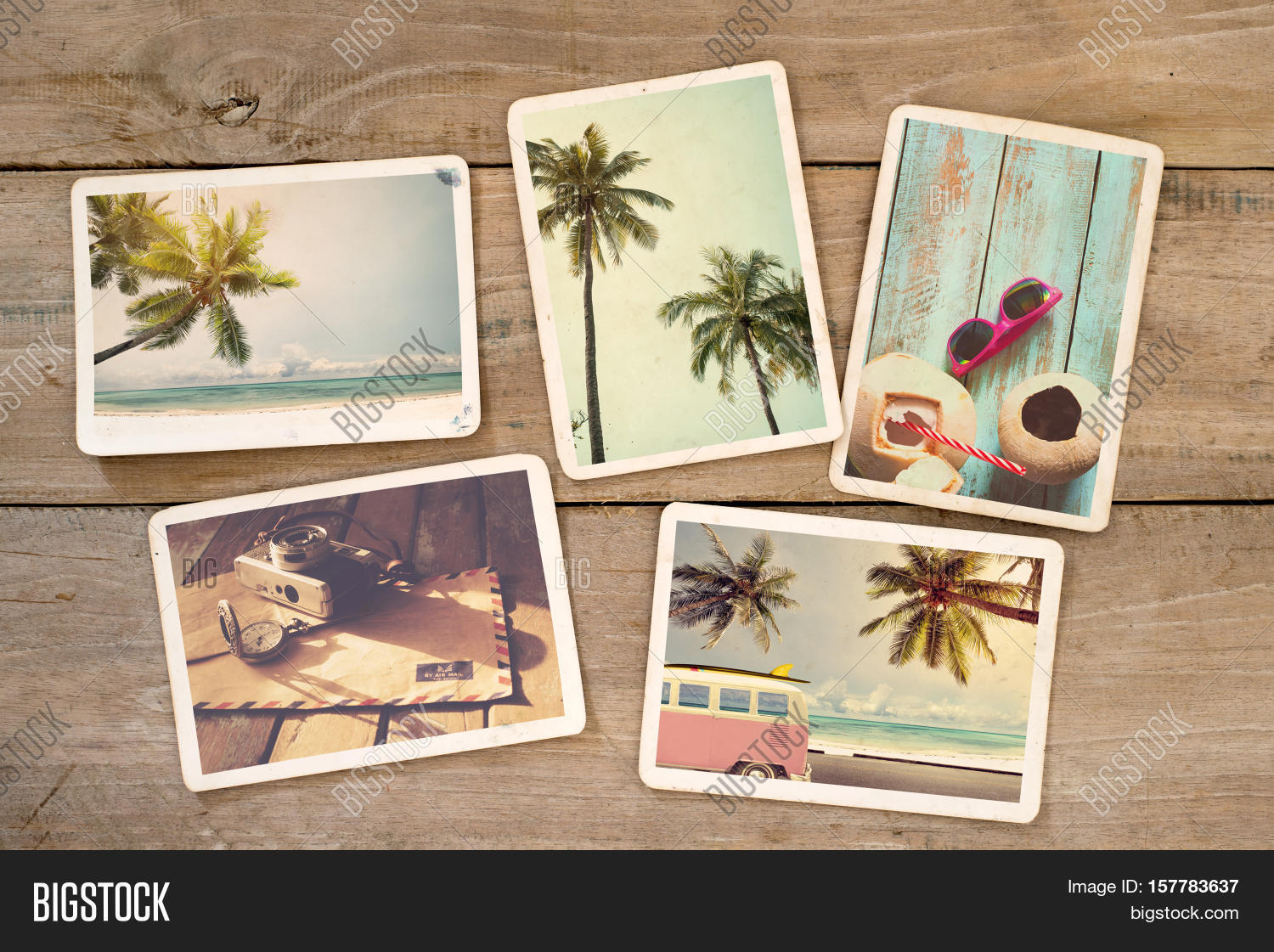 Summer Photo Album On Image & Photo (Free Trial) | Bigstock