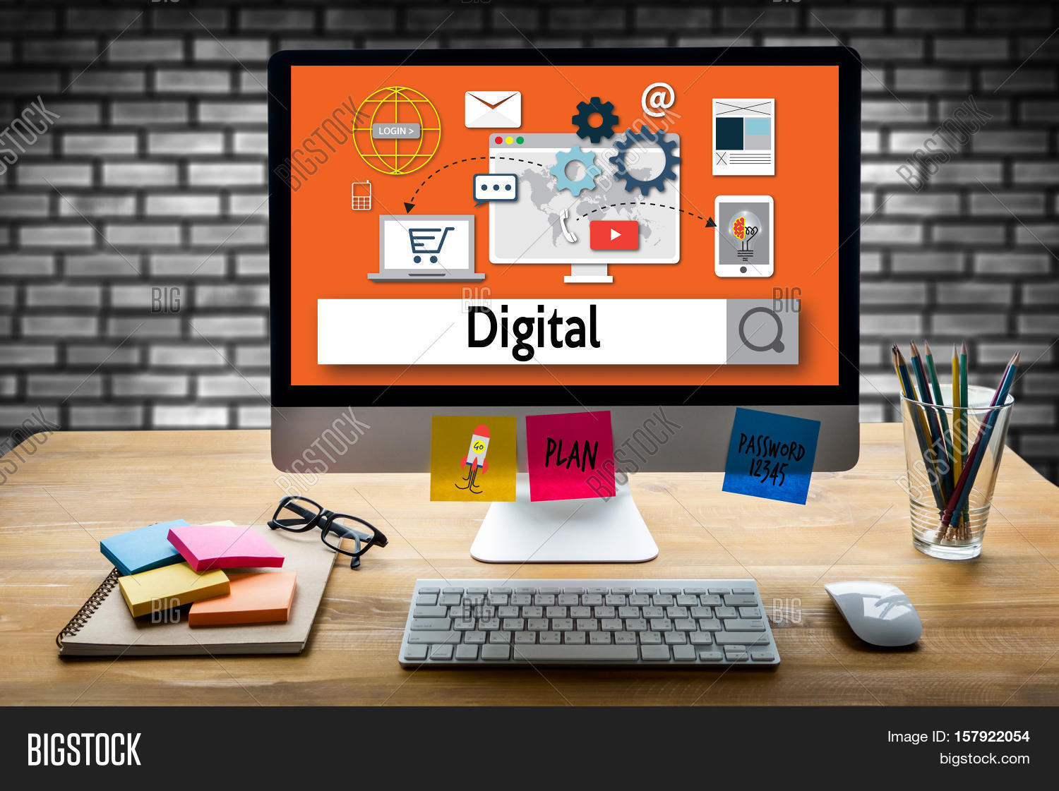 Digital Business Team Image & Photo (Free Trial) | Bigstock
