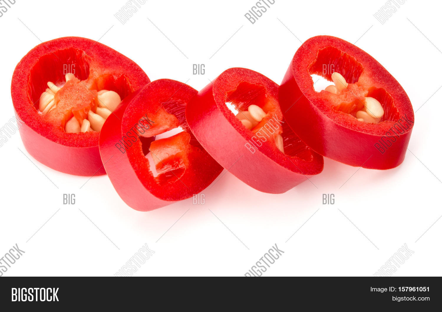 Sliced Red Chili Image & Photo (Free Trial) | Bigstock
