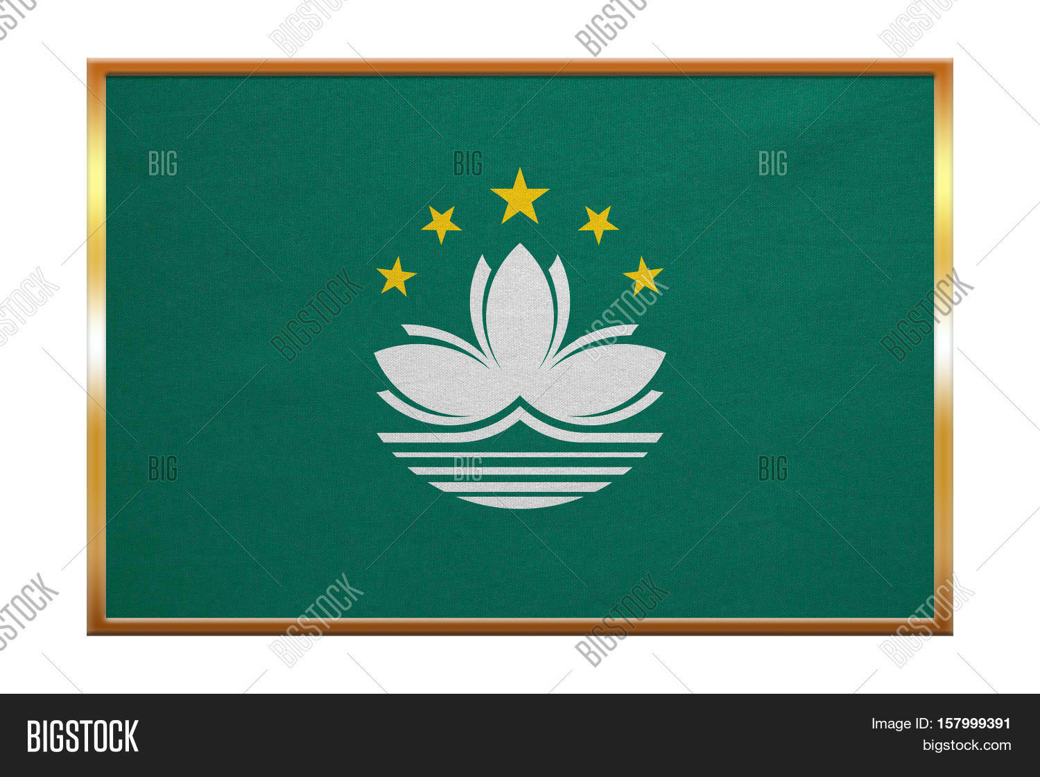 Macanese Official Flag Image & Photo (Free Trial) | Bigstock