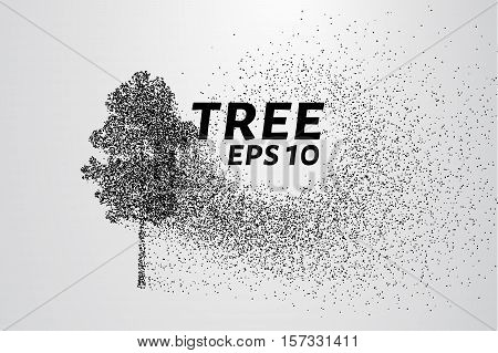 Tree Particles. Tree Vector & Photo (Free Trial) | Bigstock