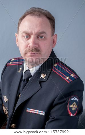 Male Mustache Police Image & Photo (Free Trial) | Bigstock