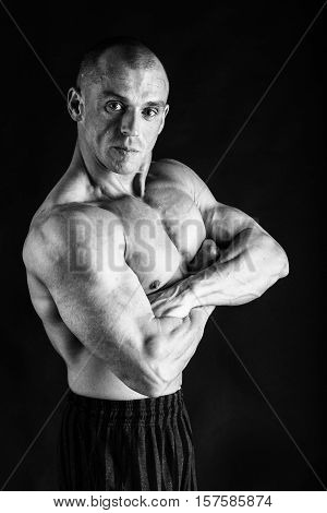 Bodybuilder Posing Image & Photo (Free Trial) | Bigstock