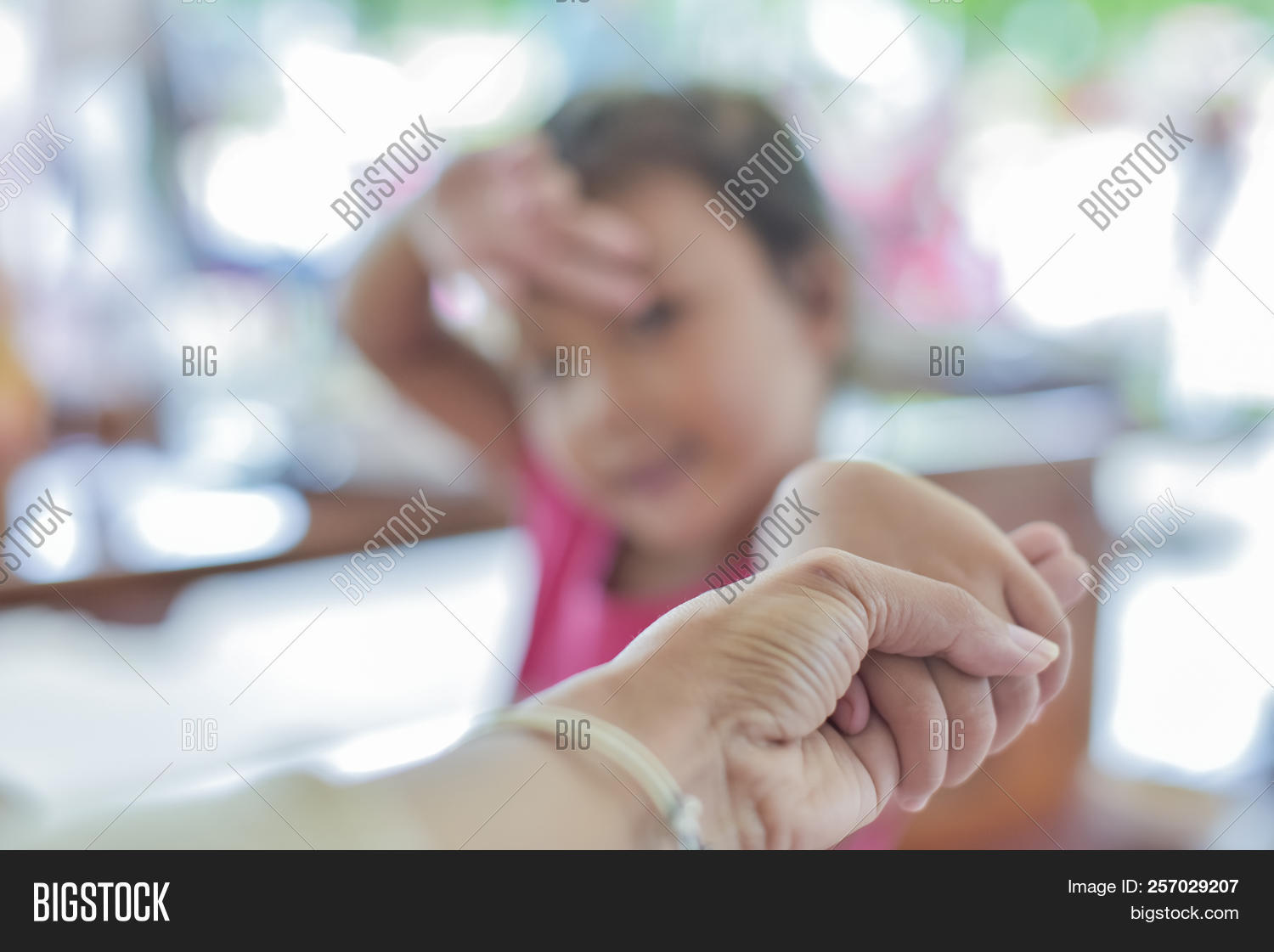 Closeup Hand Sister Image & Photo (Free Trial) | Bigstock