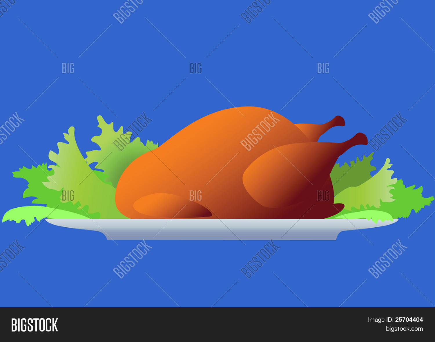 Chicken Salad. Vector Vector & Photo (Free Trial) | Bigstock