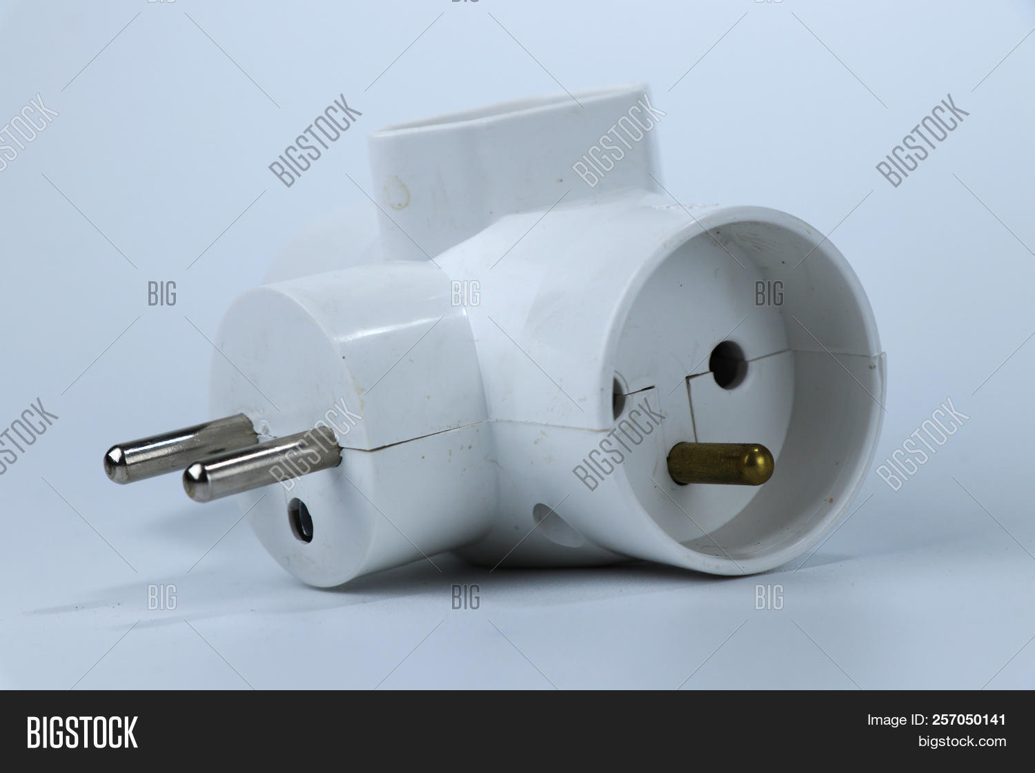 Three Way Adapter Image & Photo (Free Trial) | Bigstock