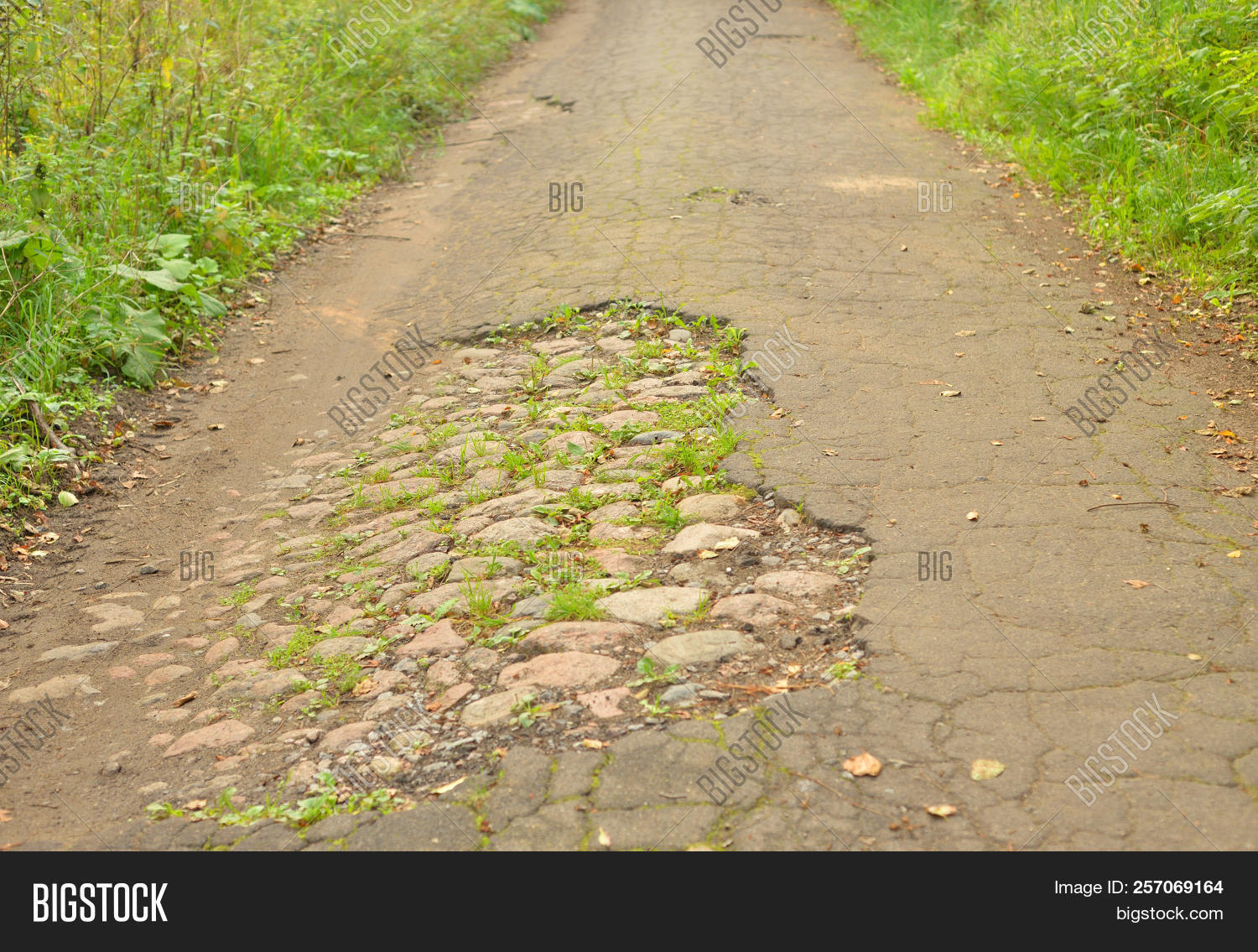 Broken Rural Road On Image & Photo (Free Trial) | Bigstock