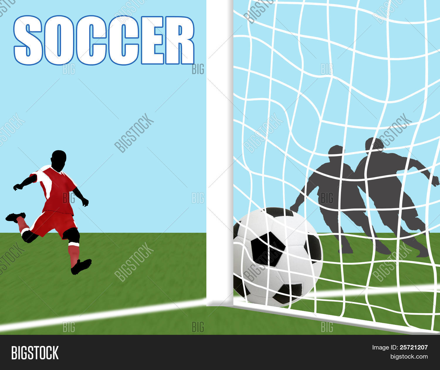 Soccer Poster Vector & Photo (Free Trial) | Bigstock