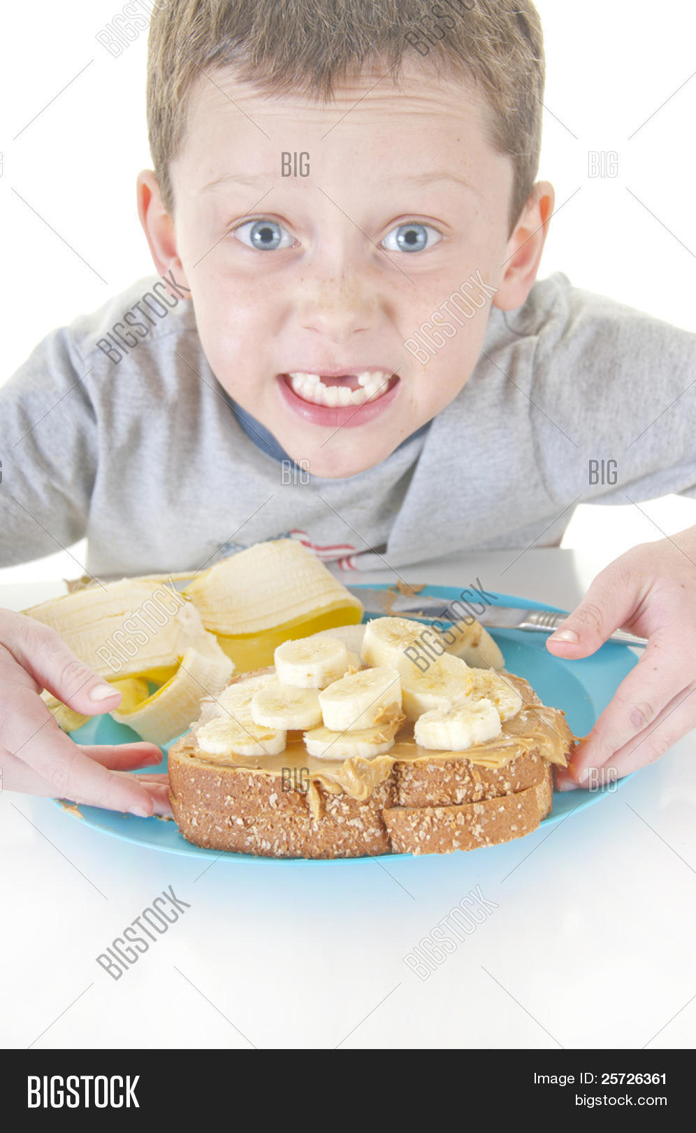 Boy Excited Eat Image & Photo (Free Trial) | Bigstock