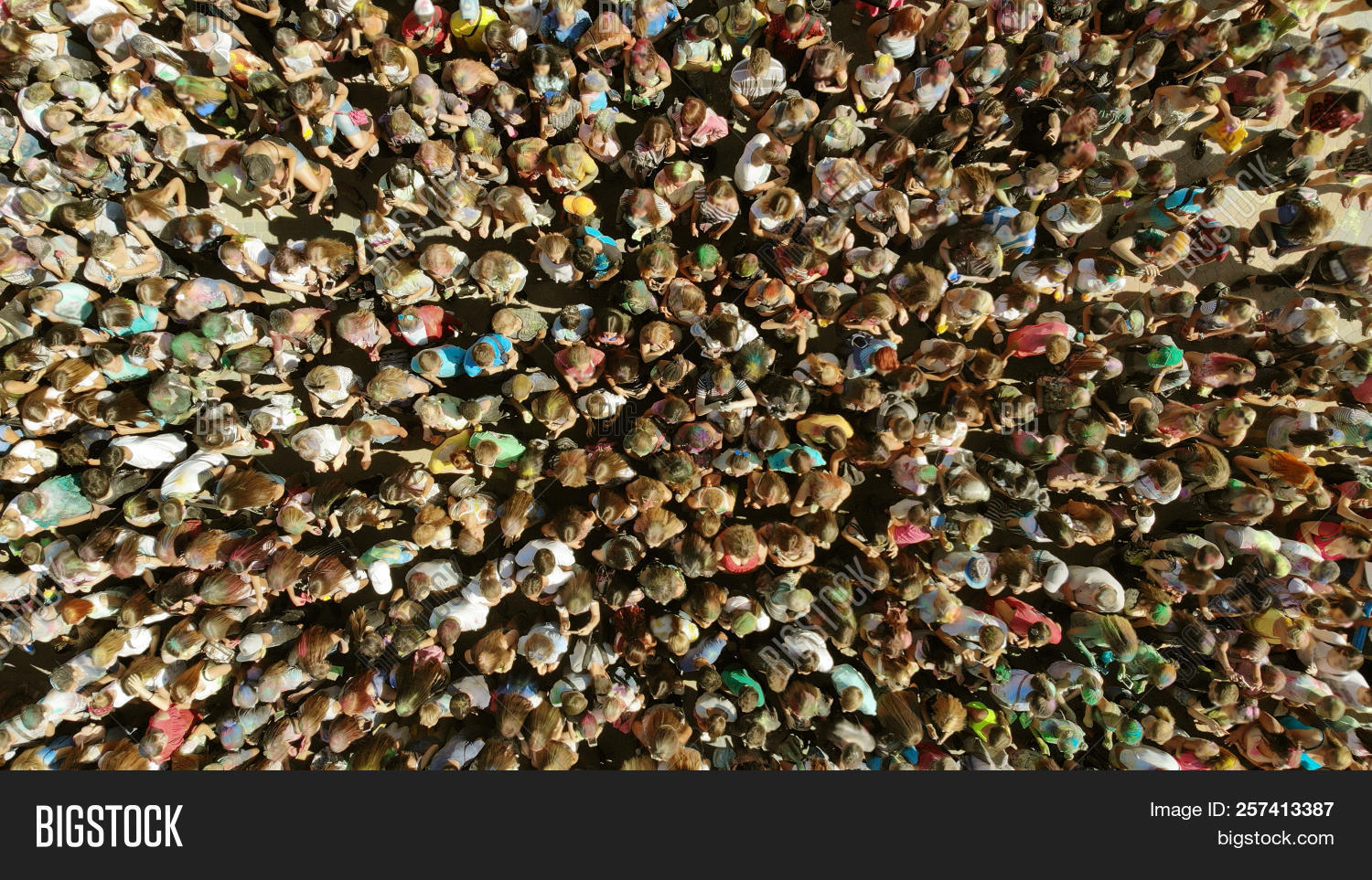 Aerial View. People Image & Photo (Free Trial) | Bigstock