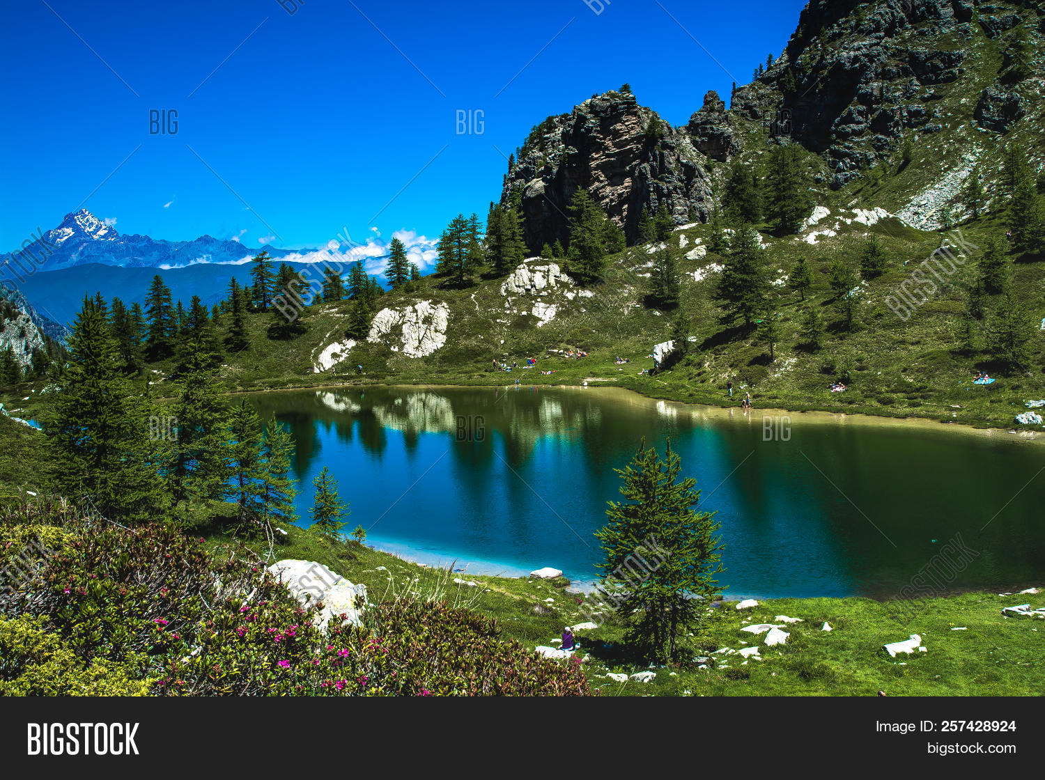 Lago Nero Rocca La Image & Photo (Free Trial) | Bigstock