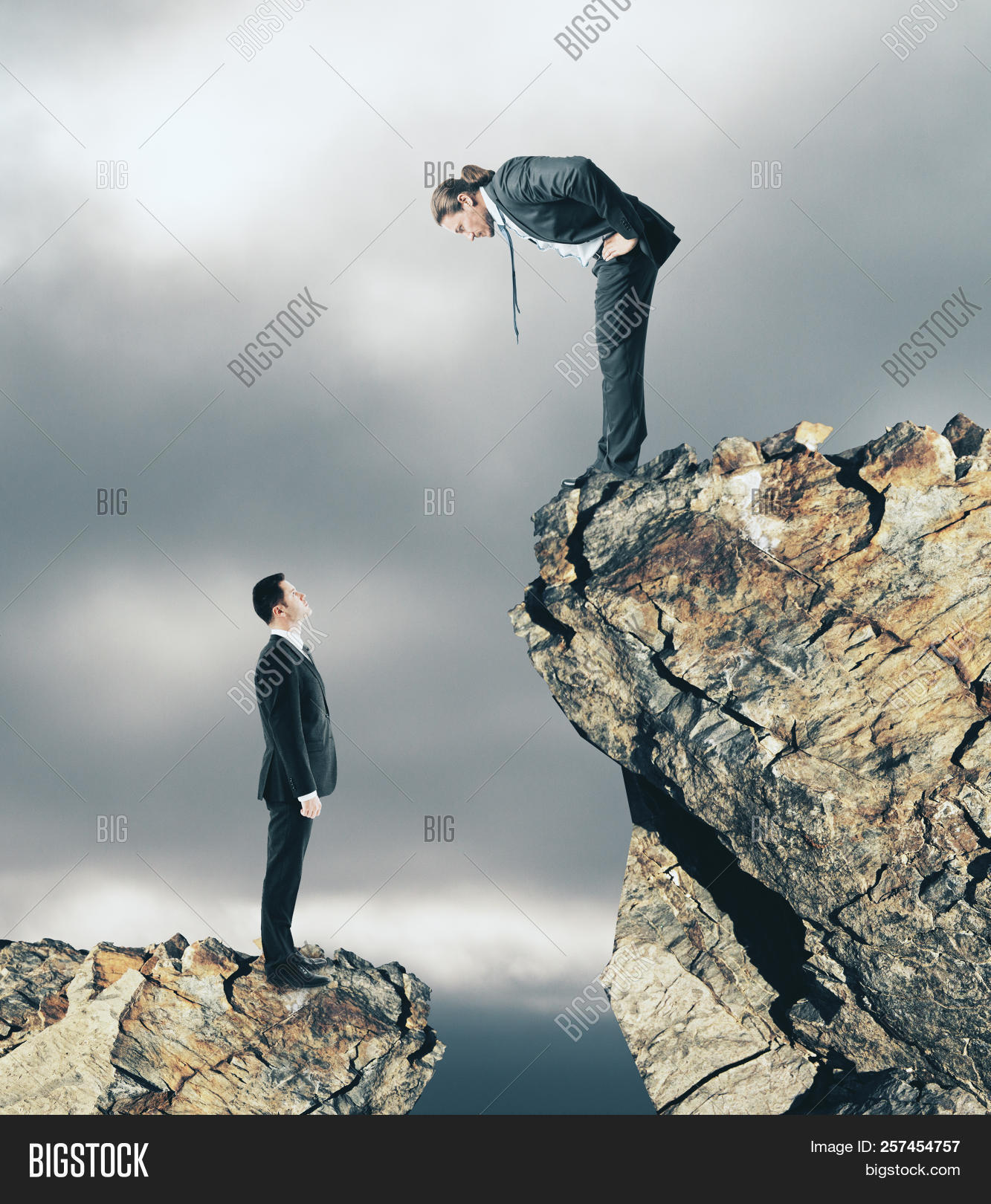 Two Businessmen On Image & Photo (Free Trial) | Bigstock