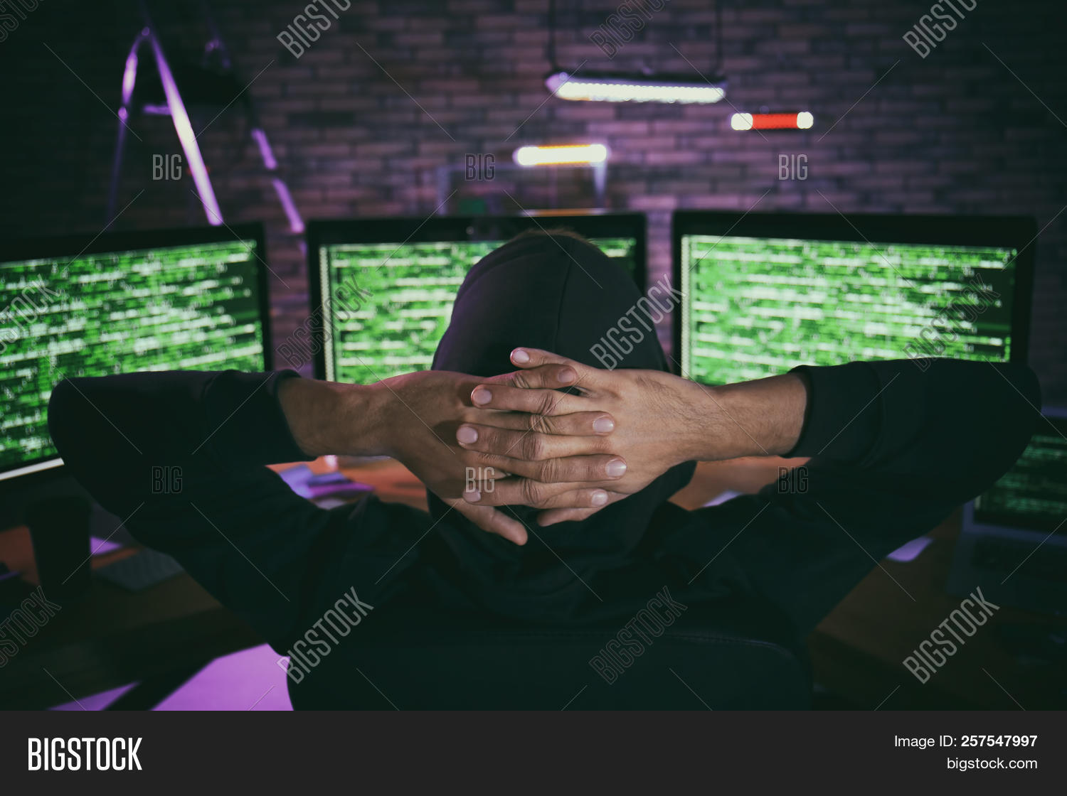 Hacker Dark Room Image & Photo (Free Trial) | Bigstock