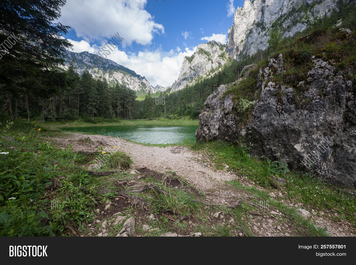 Alpine Mountaine Green Image & Photo (Free Trial) | Bigstock