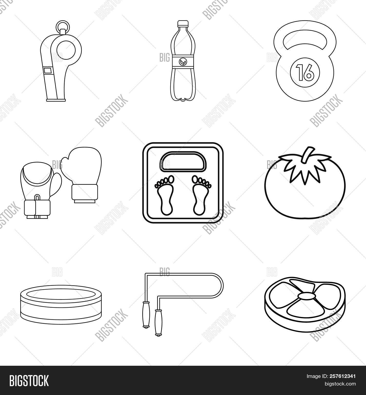 Recuperate Icons Set. Image & Photo (Free Trial) | Bigstock