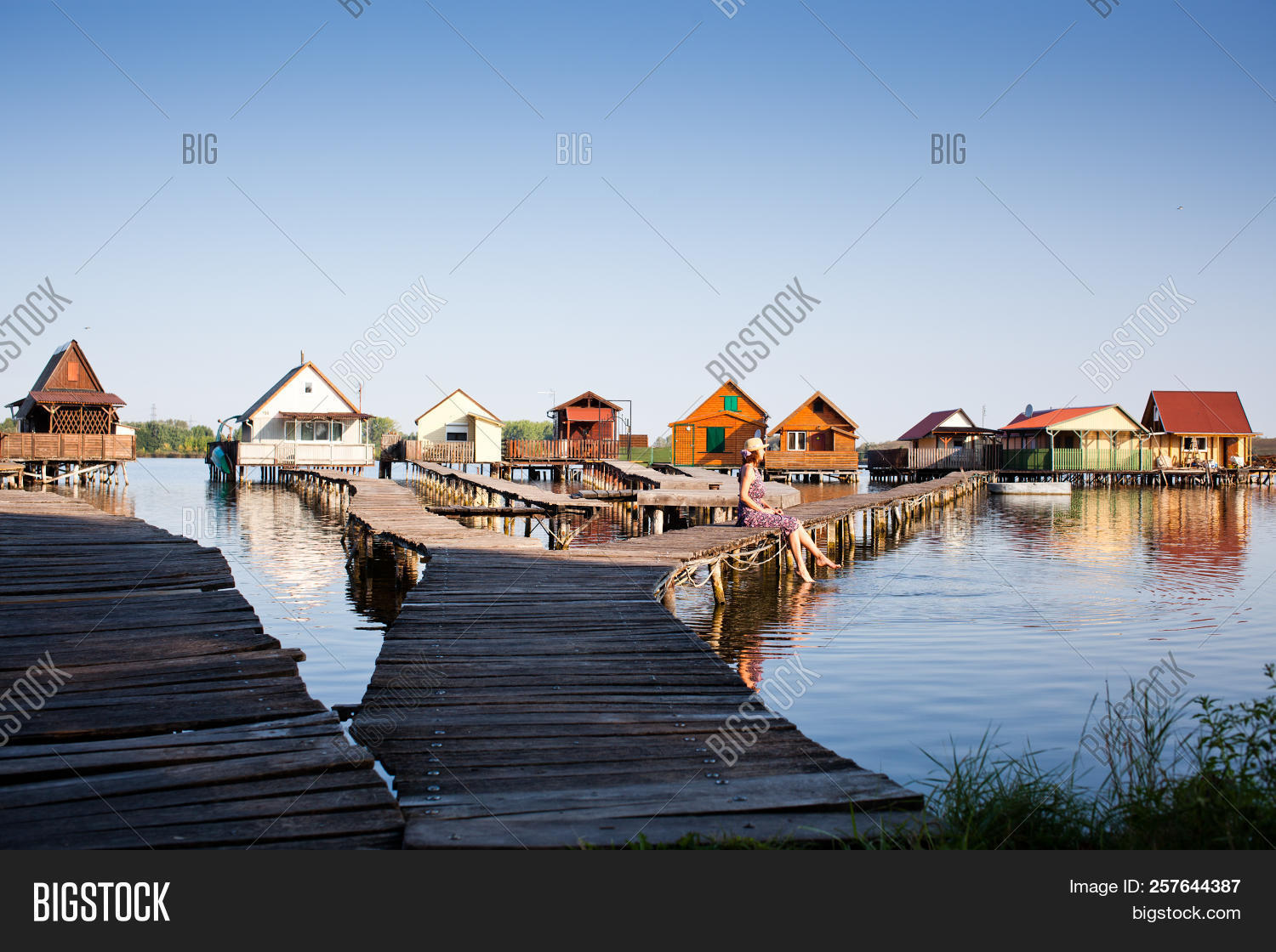 Floating Village On Image & Photo (Free Trial) | Bigstock