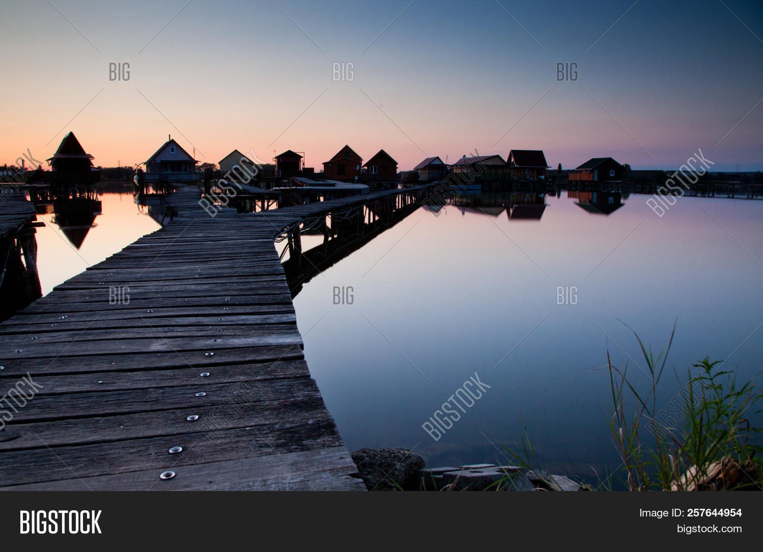 Floating Village On Image & Photo (Free Trial) | Bigstock