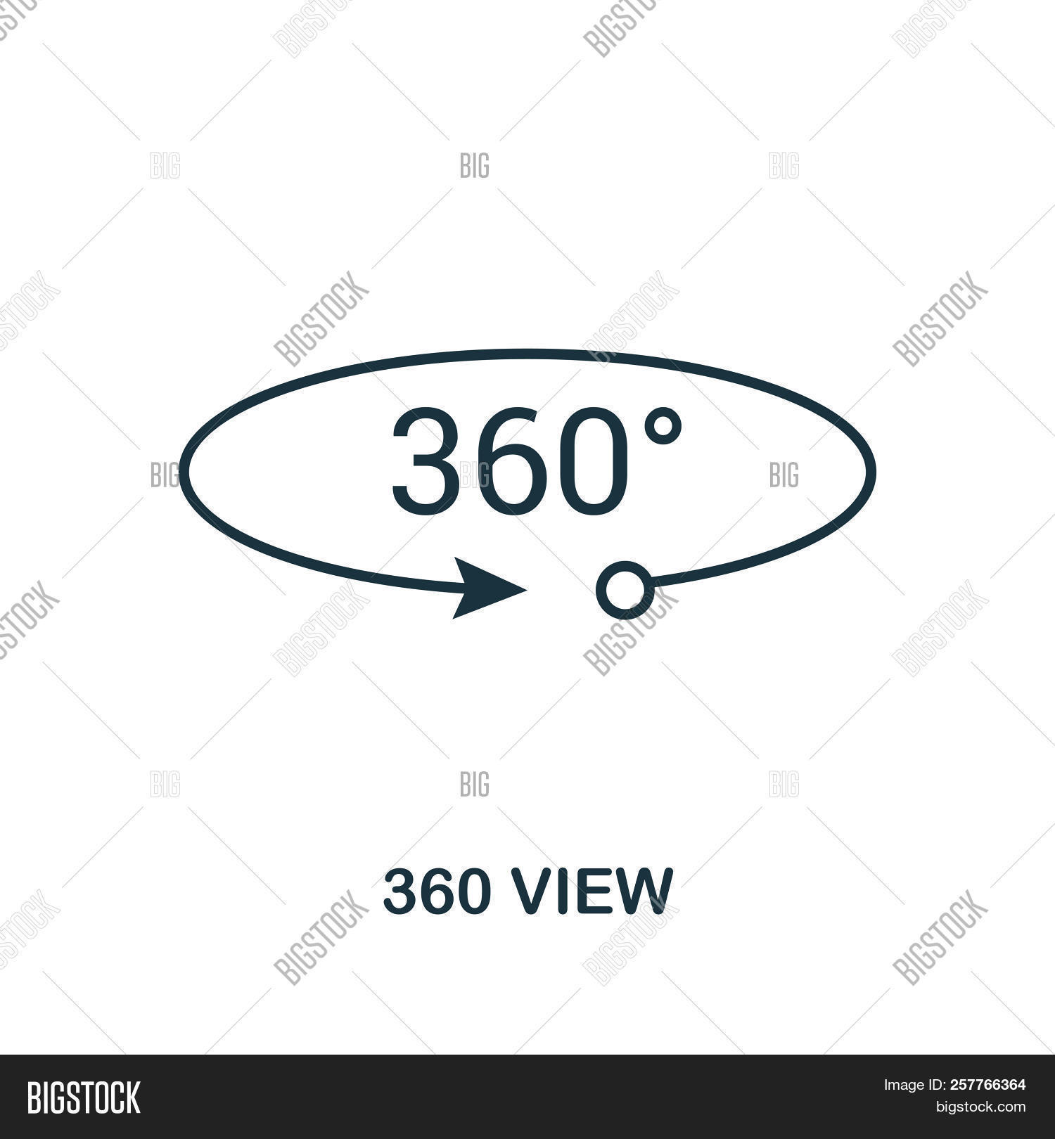 360 View Icon. Image & Photo (Free Trial) | Bigstock