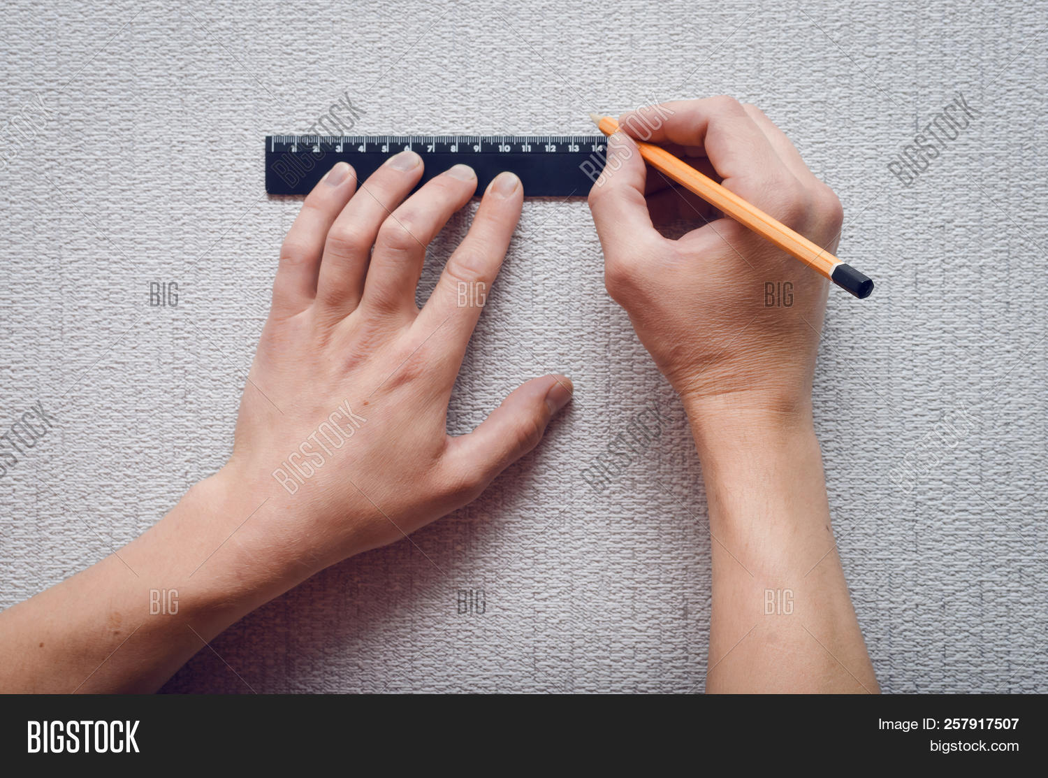 Builder Marks On Wall Image & Photo (Free Trial) | Bigstock