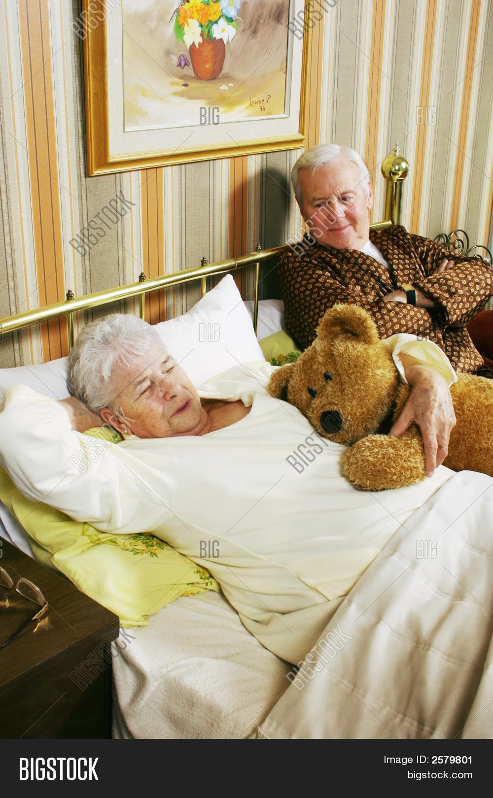 Old Couple Bed Image & Photo (Free Trial) | Bigstock