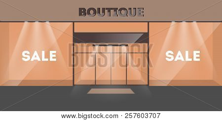 Empty Store Interior Vector & Photo (Free Trial) | Bigstock
