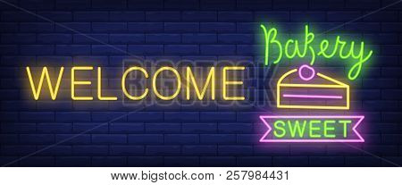 Welcome Bakery Sweet Vector & Photo (Free Trial) | Bigstock