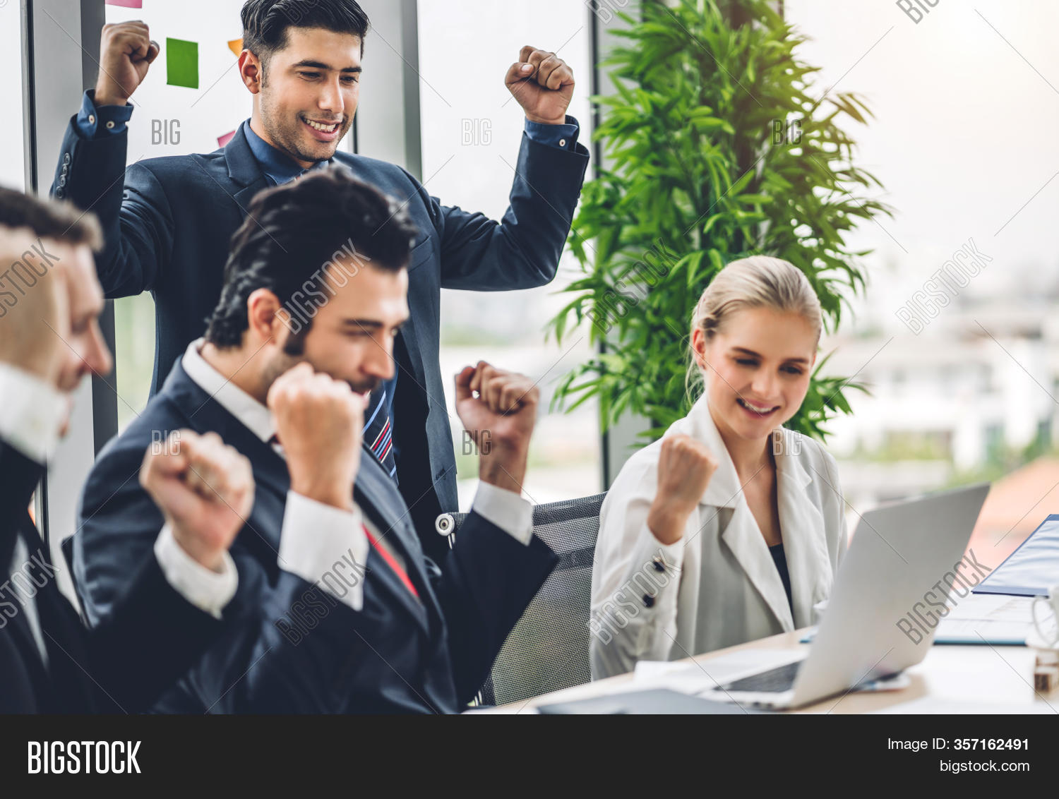 Successful Happy Group Image & Photo (Free Trial) | Bigstock