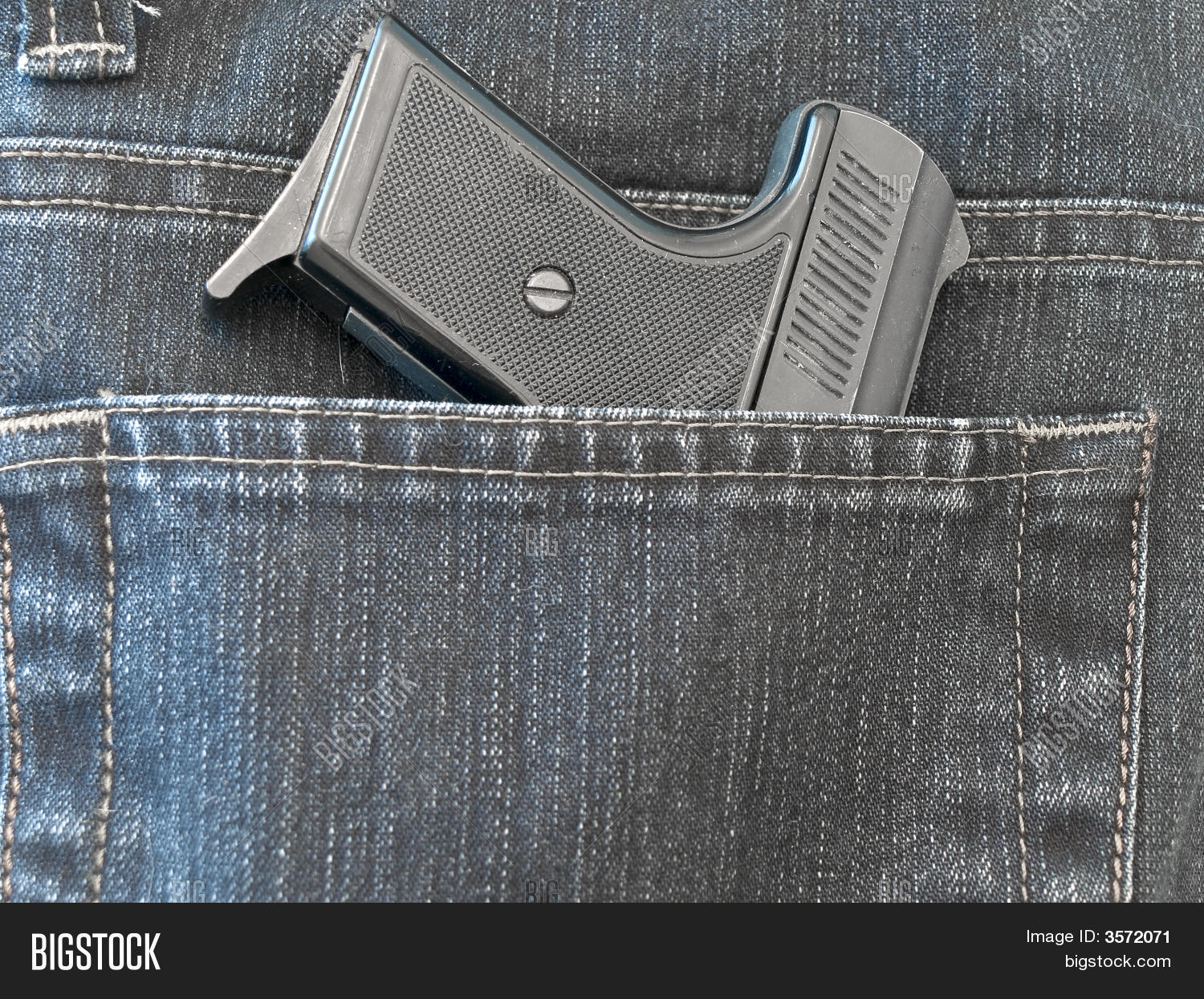 Jeans Pocket Pistol Image & Photo (Free Trial) | Bigstock