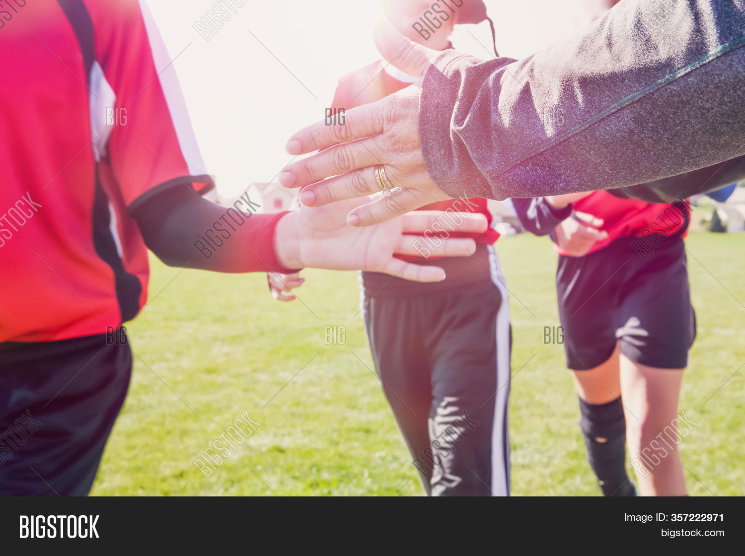 High Five Line After Image & Photo (Free Trial) | Bigstock