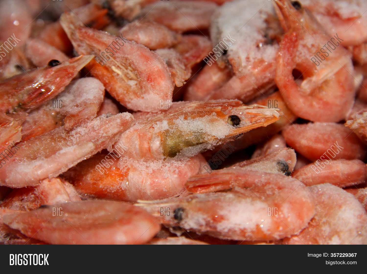 Frozen Prawns Seafood Image And Photo Free Trial Bigstock