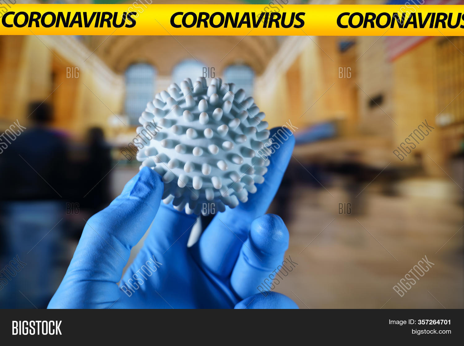 Coronavirus Ball Nyc Image & Photo (Free Trial) | Bigstock