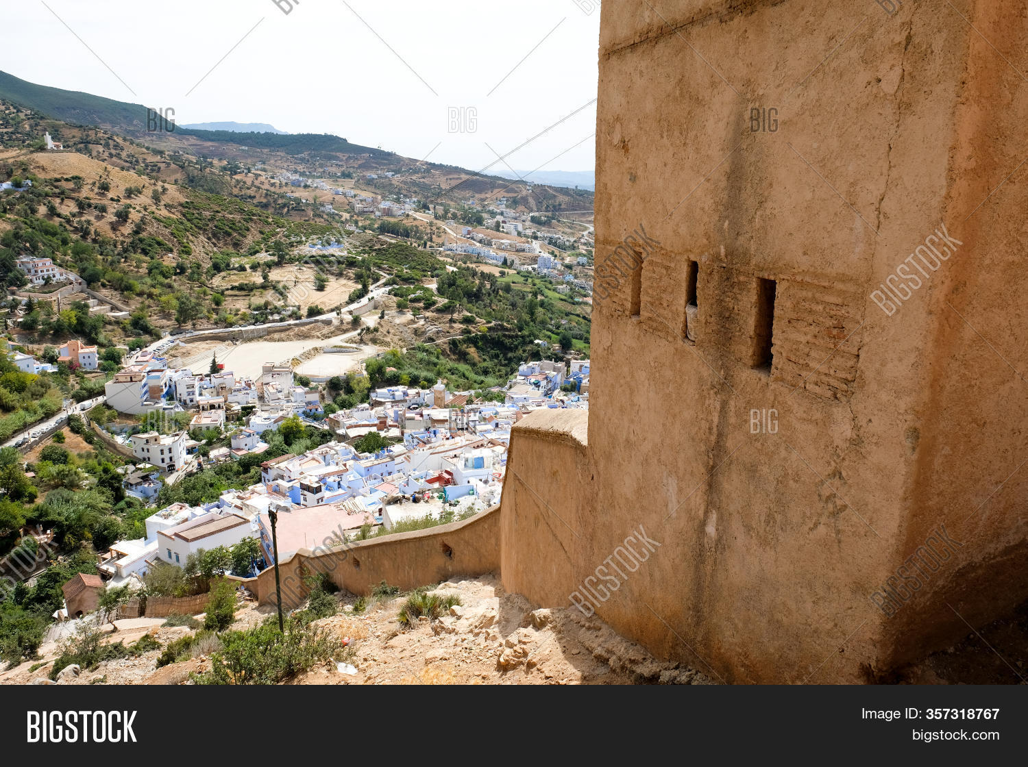 Aerial View Blue City Image & Photo (Free Trial) | Bigstock