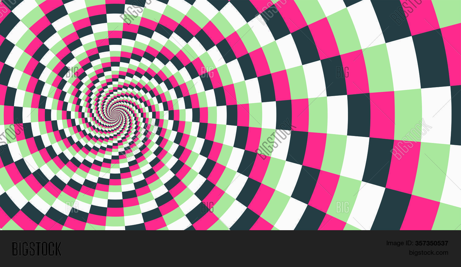 Optical Art - Spiral Vector & Photo (Free Trial) | Bigstock