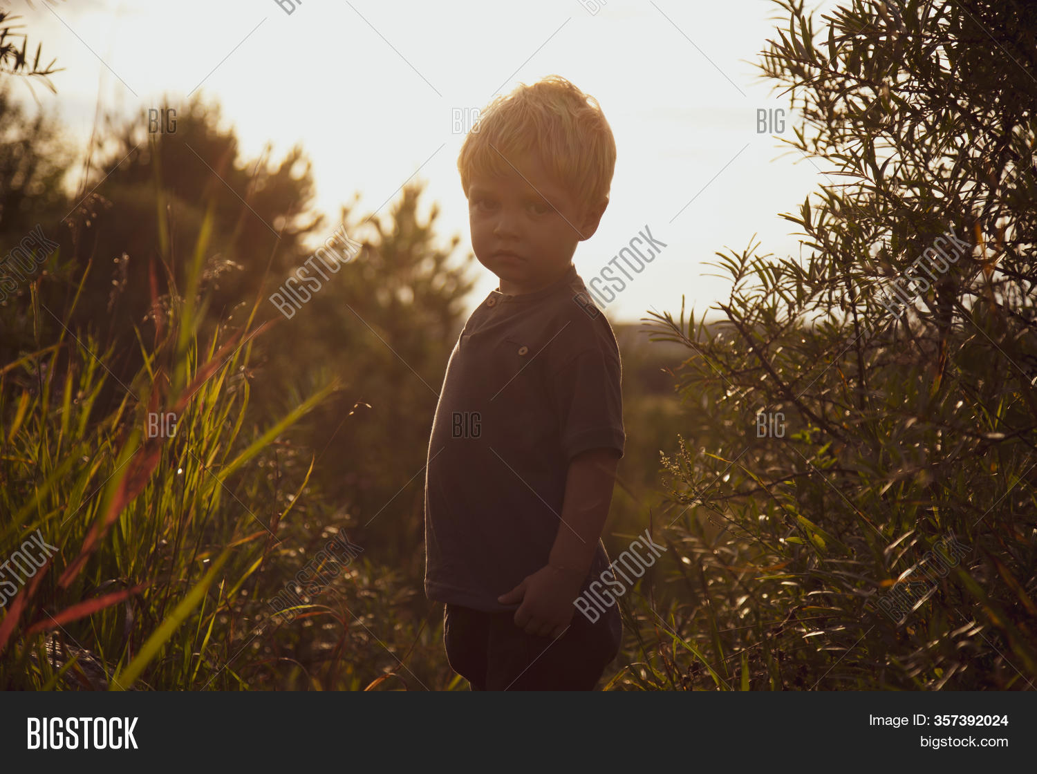 Angry Boy Stands Image & Photo (Free Trial) | Bigstock
