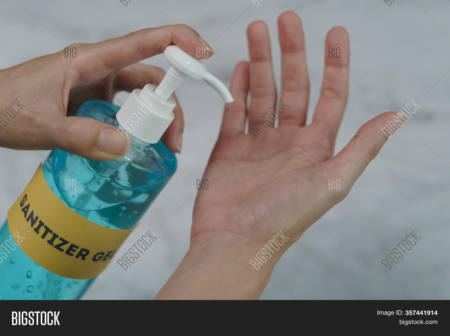 Hands Using Sanitizer Image & Photo (Free Trial) | Bigstock