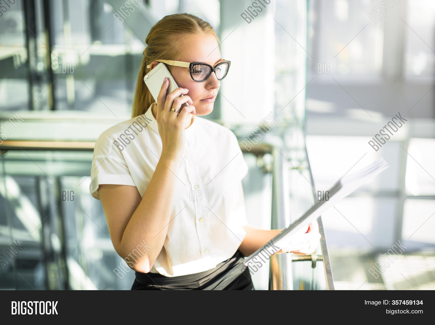 Serious Business Woman Image & Photo (Free Trial) | Bigstock