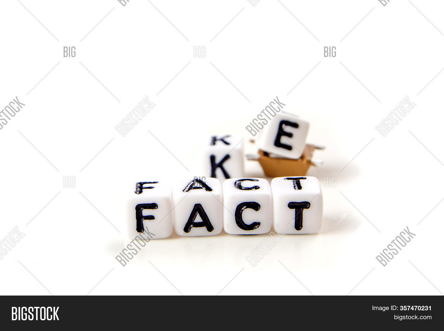 Fake Fact Text Formed Image & Photo (Free Trial) | Bigstock
